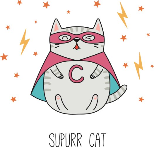 Super Hero Cat Vector Images (over 860)