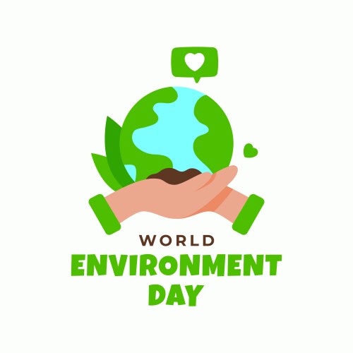 World environment day design Royalty Free Vector Image