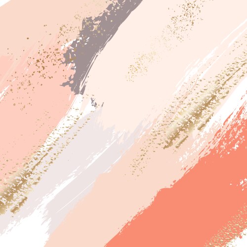Seamless pattern with pastel pink brush strokes Vector Image