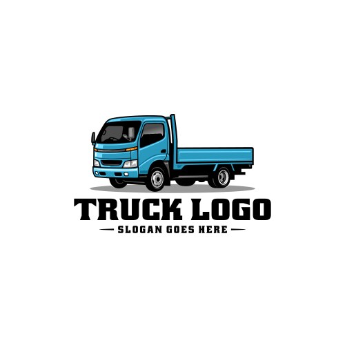 Truck trailer Royalty Free Vector Image - VectorStock