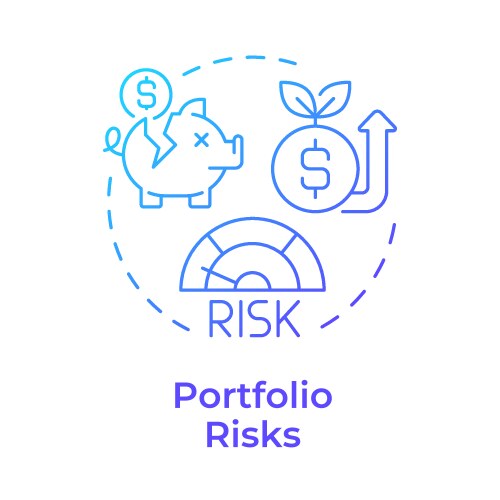 Tissue engineering blue gradient concept icon Vector Image