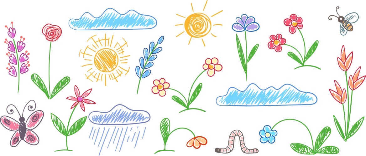 Spring Kids Vector Images (over 57,000)