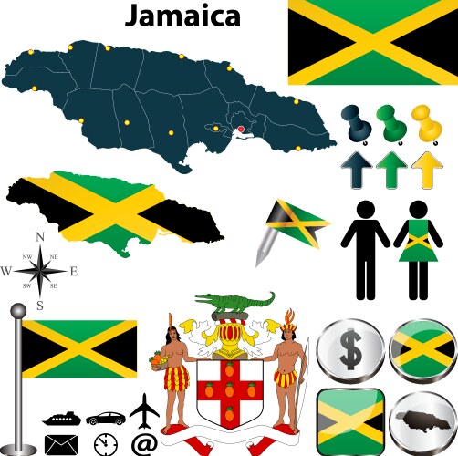 Jamaica Map Vector Images (over 1,600)