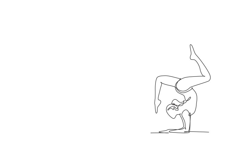 Gymnast Handstand Vector Images (over 420)