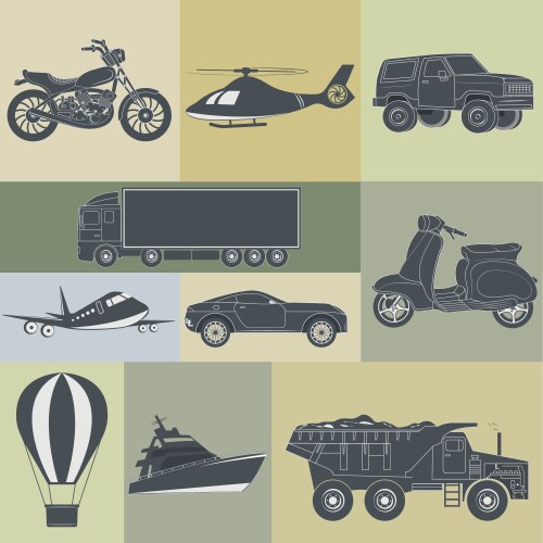 Traffic Transport Vector Images (over 250,000)