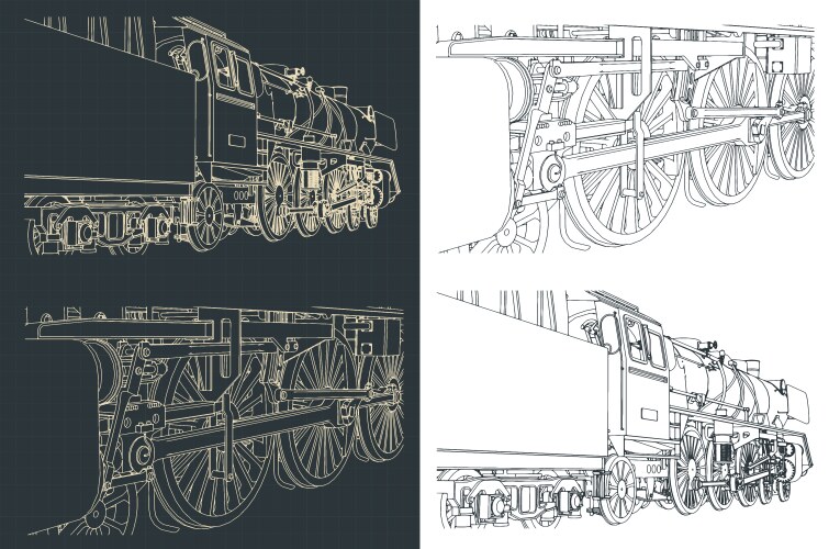 Steam Locomotive Vector Images (over 6,800)