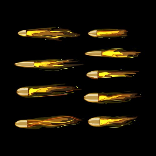 Bullet Cartoon Vector Images (over 5,100)