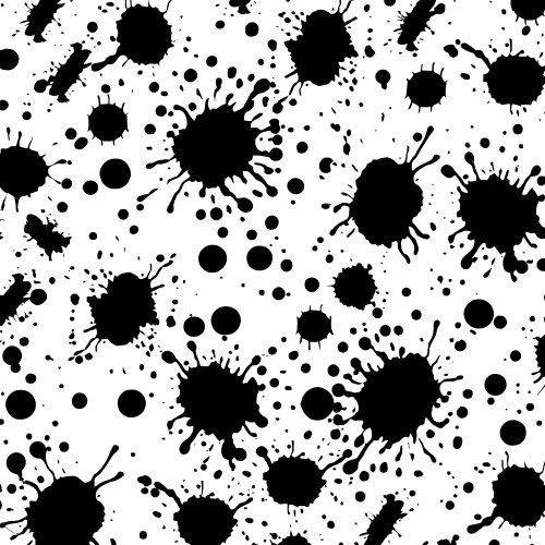 Bold monochrome ink flow background for striking Vector Image
