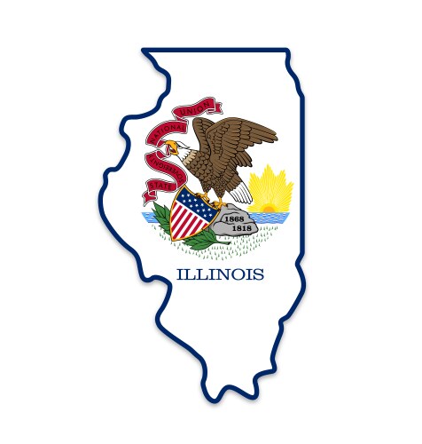 Illinois State Shape Vector Images (over 420)