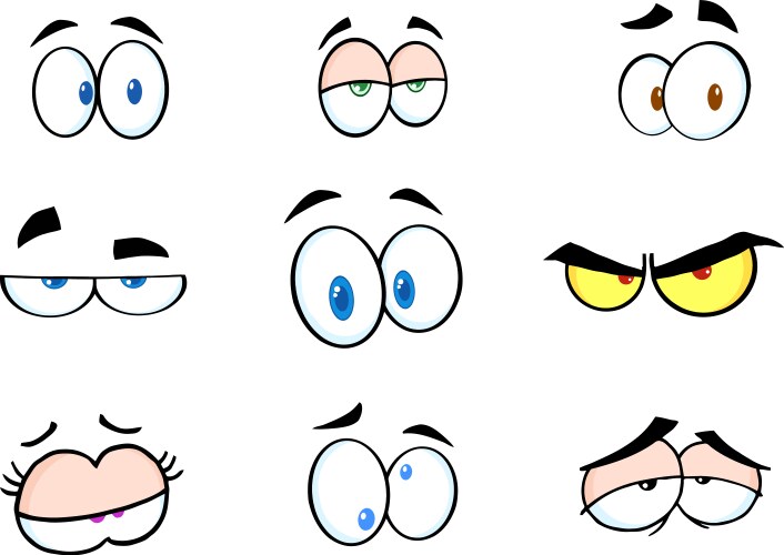 Cartoon Eyes Vector Images (over 290,000)