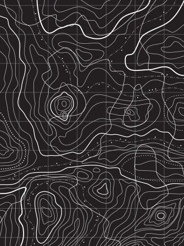 Topographic Map Black and White Vector Images (over 2,900)