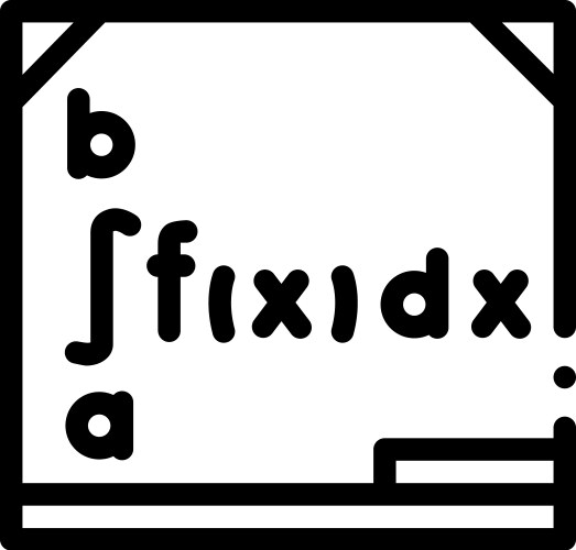 Check mark icon thin linear style design isolated Vector Image