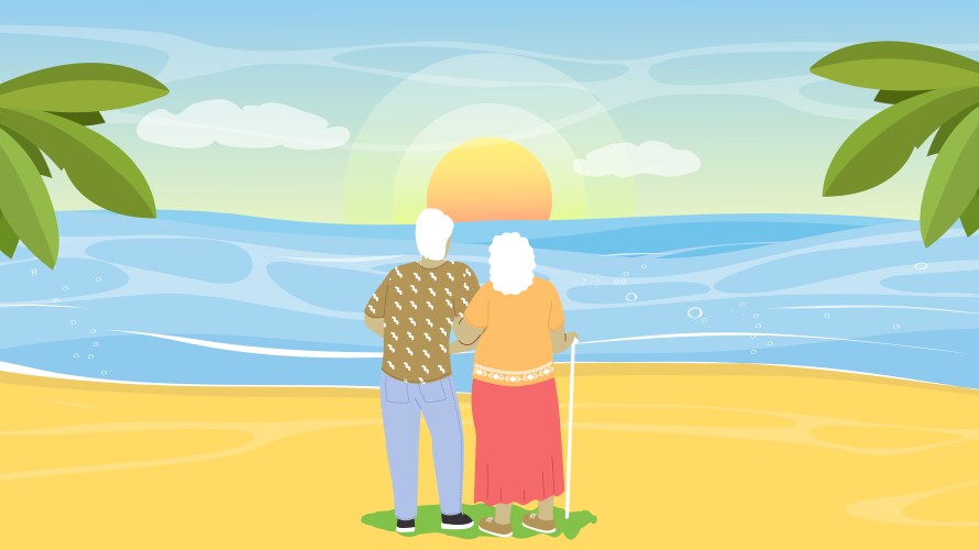 Old Couple Cartoon Vector Images (over 11,000)