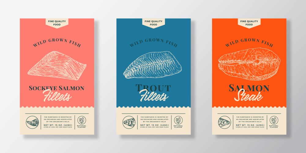 Fish Packaging Vector Images (over 12,000)