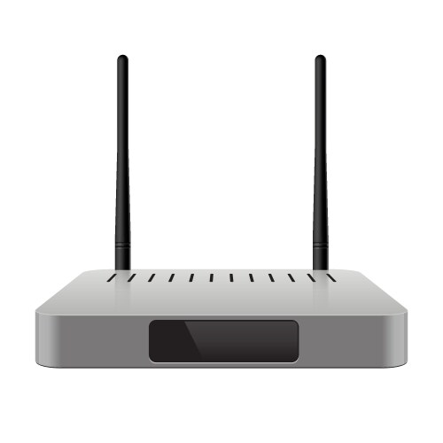 Wireless router Royalty Free Vector Image - VectorStock