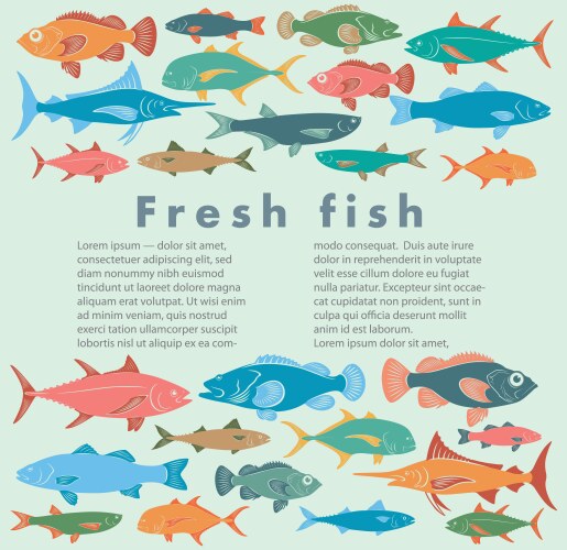 Marine life Royalty Free Vector Image - VectorStock