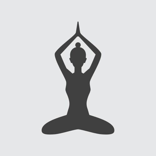 Yoga icon Vector Images & Graphics for Commercial Use | VectorStock