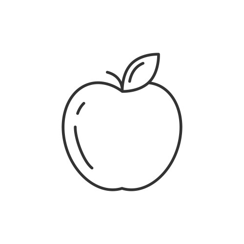 Apple Outline Vector Images (over 27,000)