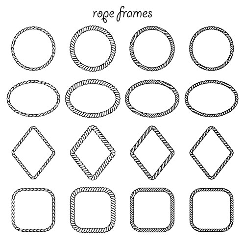 Rope Circle Vector Images (over 9,800)