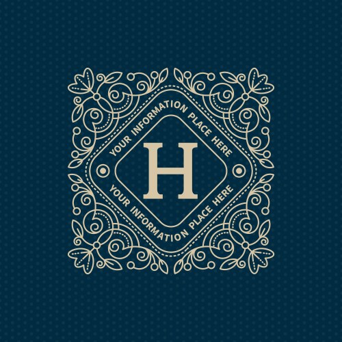 Ornament Monogram Vector Images (over 160,000)