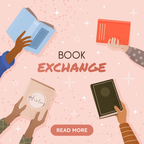 Book Exchange Vector Images (over 4,100)