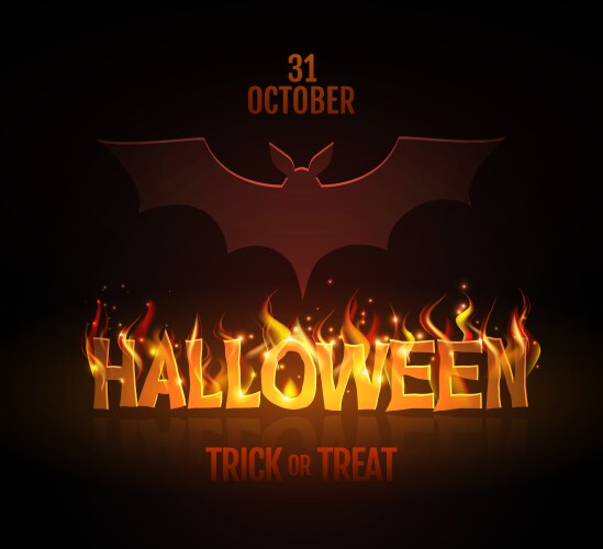 Fire poster Royalty Free Vector Image - VectorStock