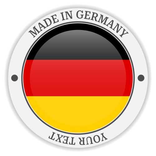 German flag round Vector Images & Graphics for Commercial Use | VectorStock