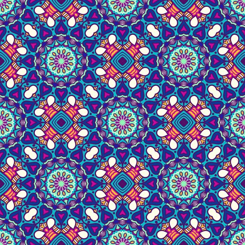 Ethnic seamless pattern Royalty Free Vector Image