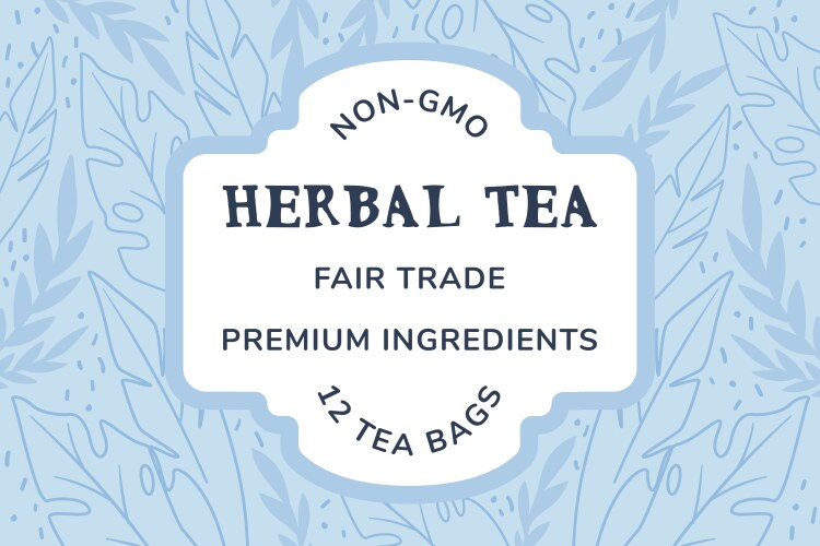 Tea ingredients Royalty Free Vector Image - VectorStock