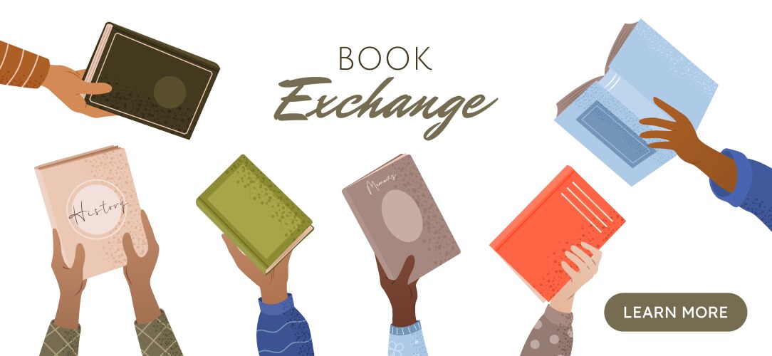 Book Exchange Vector Images (over 4,100)