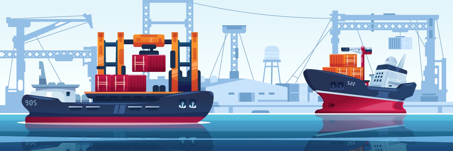 Cargo Ship Vector Images (over 180,000)