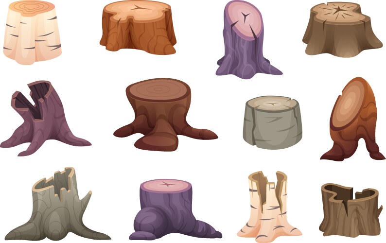 Cartoon Cutting Down Trees Vector Images (over 130)