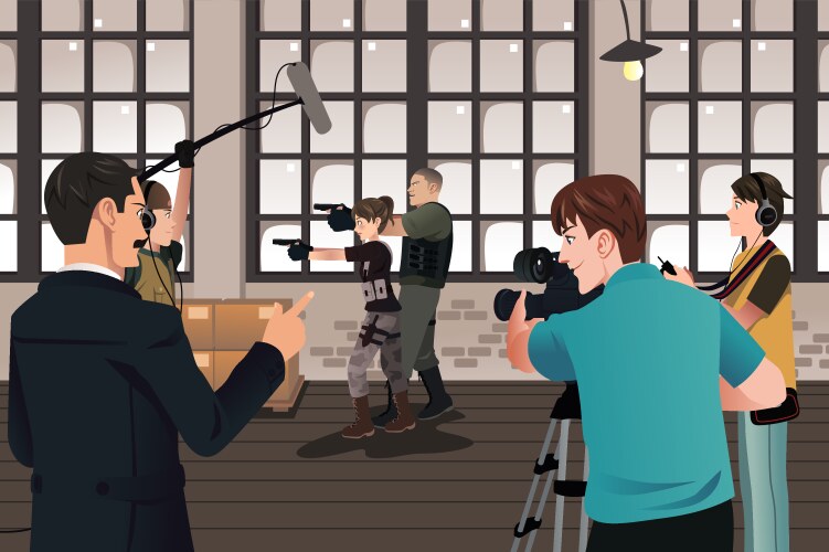 Court scene Royalty Free Vector Image - VectorStock