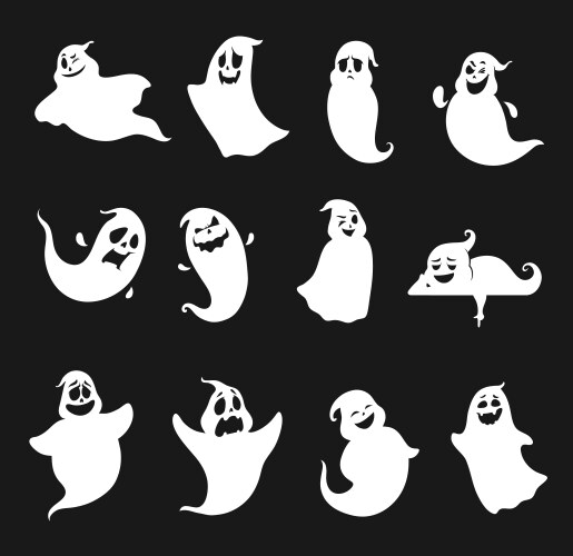 Dancing Ghost Vector Images (over 1,000)