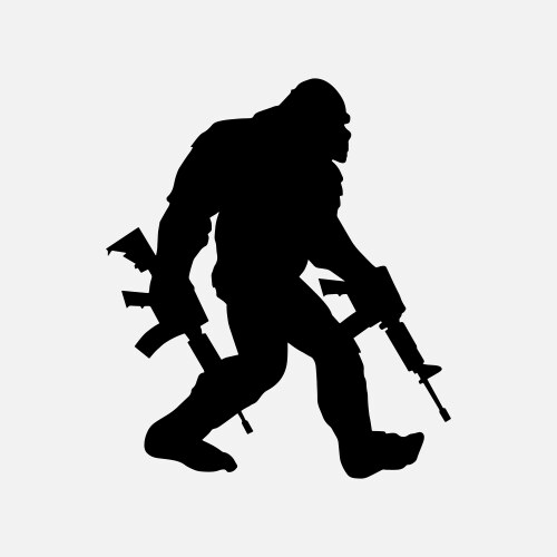 Sasquatch Vector Images (over 1,400)