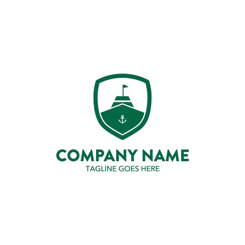 Logo of the united states marine corps Royalty Free Vector