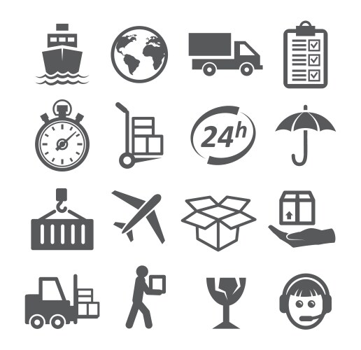 Shipping Icons Vector Images (over 390,000)