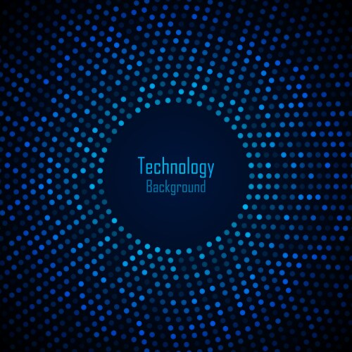 Dark Blue Spotted Backdrop – Royalty-Free Vector | VectorStock