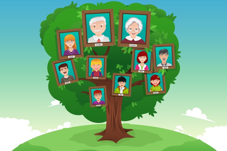 Family Tree Cartoon Vector Images (over 18,000)