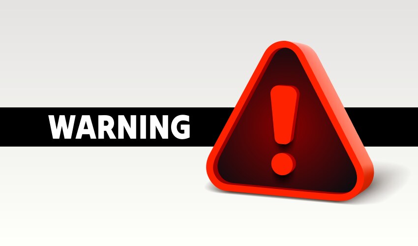 Caution Sign Red Vector Images (over 60,000)