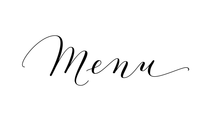 Menu Calligraphy Vector Images (over 19,000)