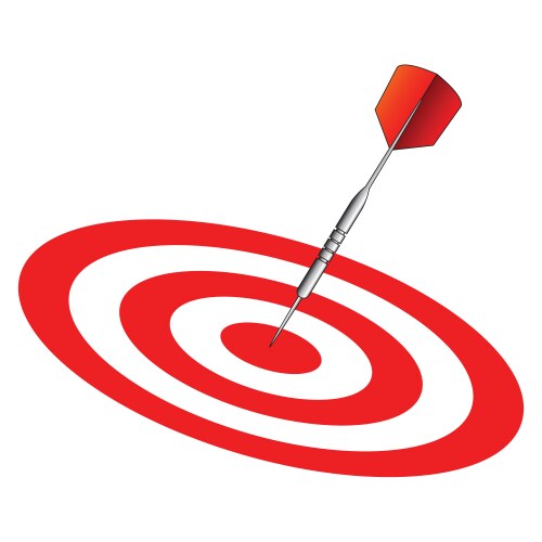 Dart icon Royalty Free Vector Image - VectorStock