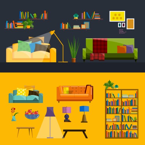 Living Room Vector Images (over 89,000)