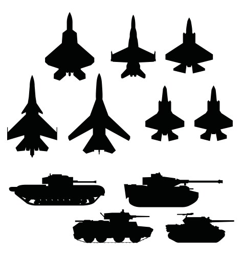 Military Aircraft Vector Images (over 23,000)