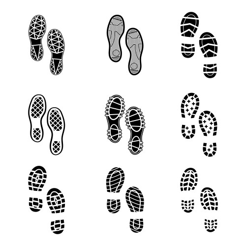 Boot Print Vector Images (over 11,000)