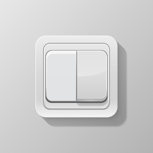 Realistic switch Royalty Free Vector Image - VectorStock