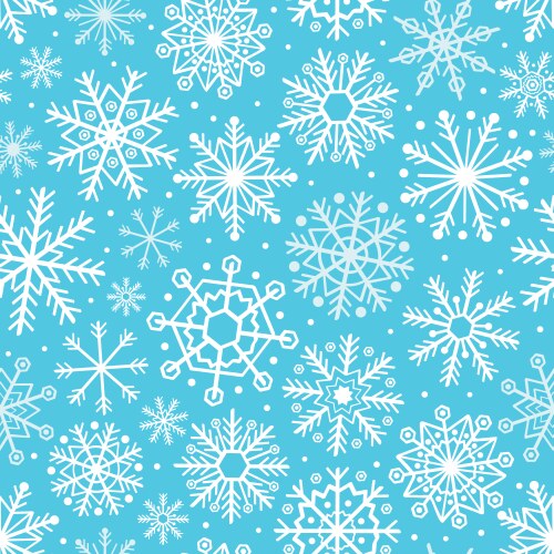 Snow pattern Royalty Free Vector Image - VectorStock