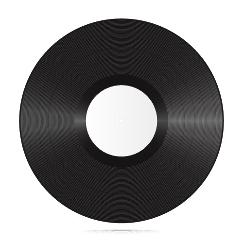 Music record Royalty Free Vector Image - VectorStock