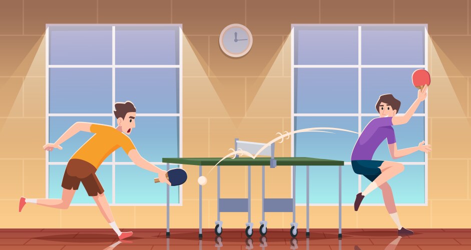 Table Tennis Vector Images (over 12,000)