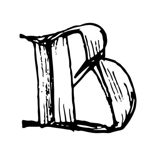 Letter B Bold Vector Images (over 3,100)